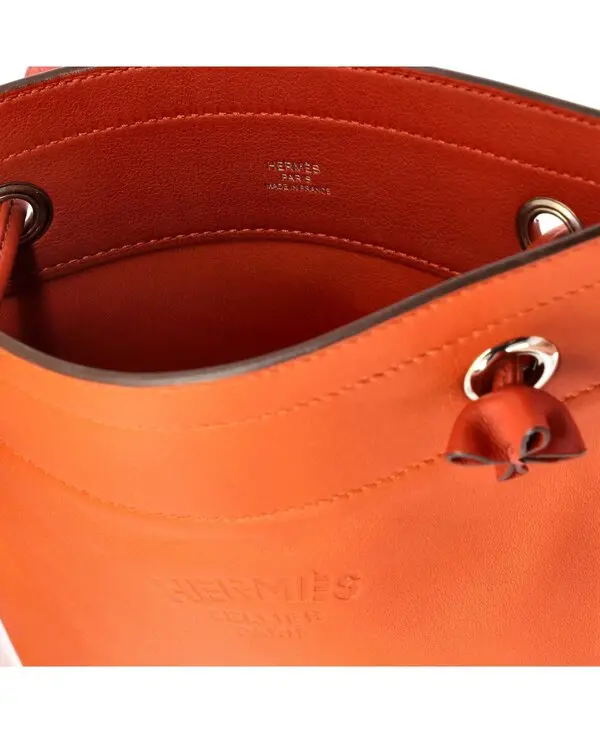 Hermès Aline Bag Milo Lambskin And Swift - Brown