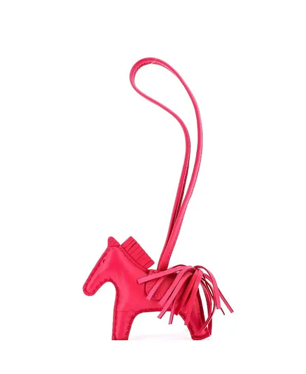 Hermès Grigri Rodeo Bag Charm - Pink