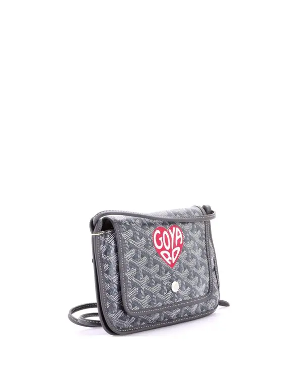 Goyard Plumet Clutch Wallet Printed Coated Canvas - Gray