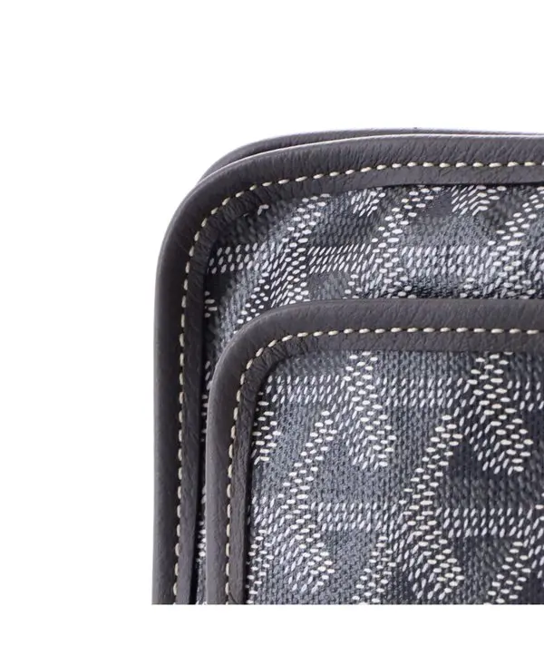 Goyard Plumet Clutch Wallet Printed Coated Canvas - Gray