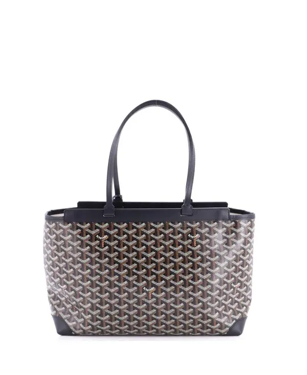 Goyard Bellechasse Pm Tote Coated Canvas