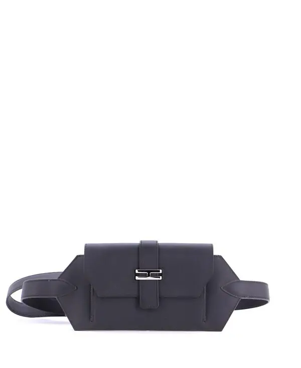 Hermès Elan Pocket 24 Belt Bag Swift - Black