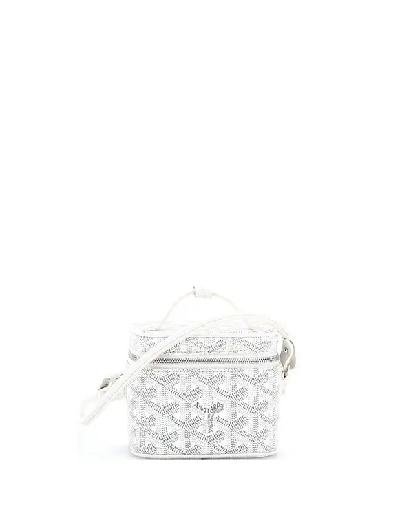 Goyard Muse Vanity Case Coated Canvas - White