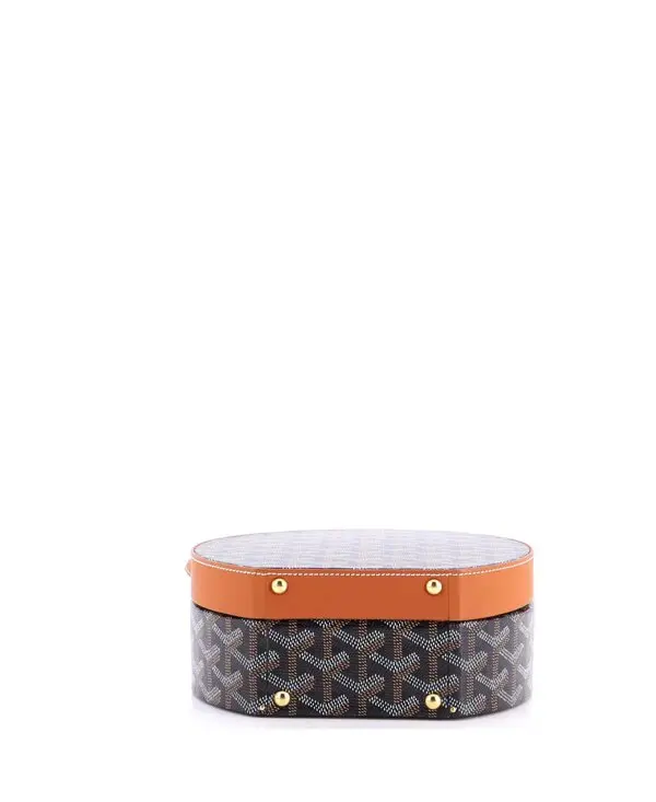 Goyard Alto Hatbox Bag Coated Canvas - Brown