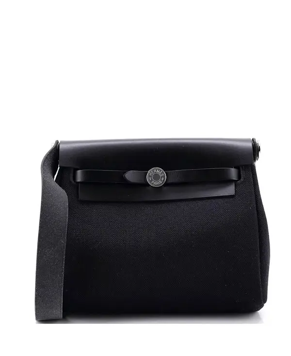 Hermès 20 Herbag Zip - Black