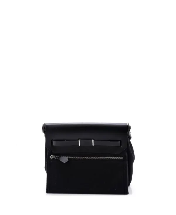 Hermès 20 Herbag Zip - Black