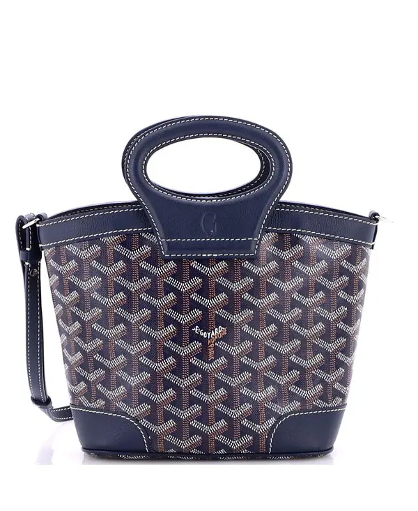 Goyard Beluga Bag Coated Canvas - Blue