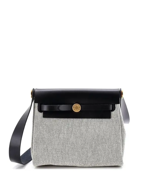 Hermès 20 Herbag Zip - Black