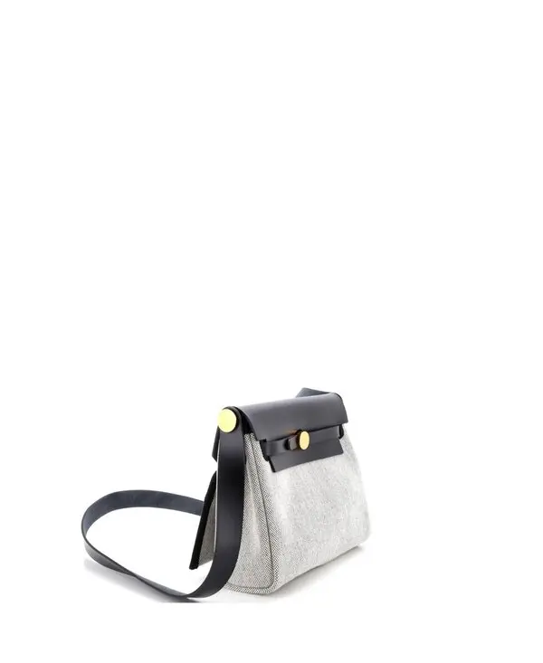 Hermès 20 Herbag Zip - Black