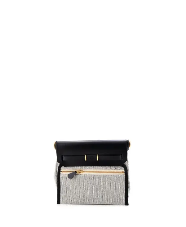 Hermès 20 Herbag Zip - Black