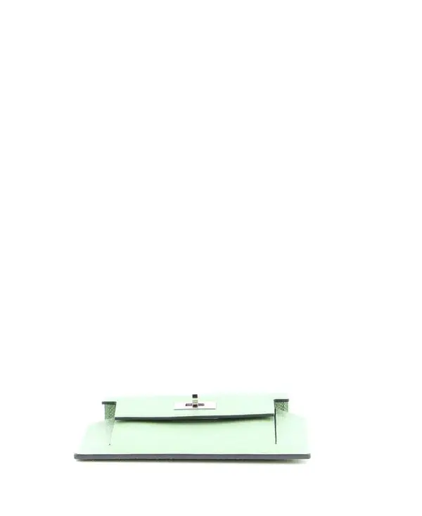 Hermès Kelly Pocket Compact Wallet Epsom - Green