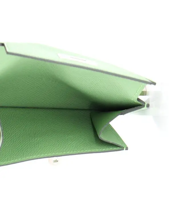 Hermès Kelly Pocket Compact Wallet Epsom - Green
