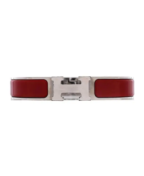 Hermès Narrow Clic H Bracelet - Enamel