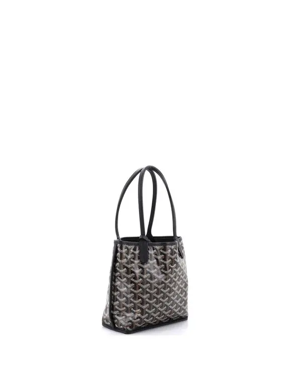 Goyard Anjou Reversible Tote Coated Canvas - Black