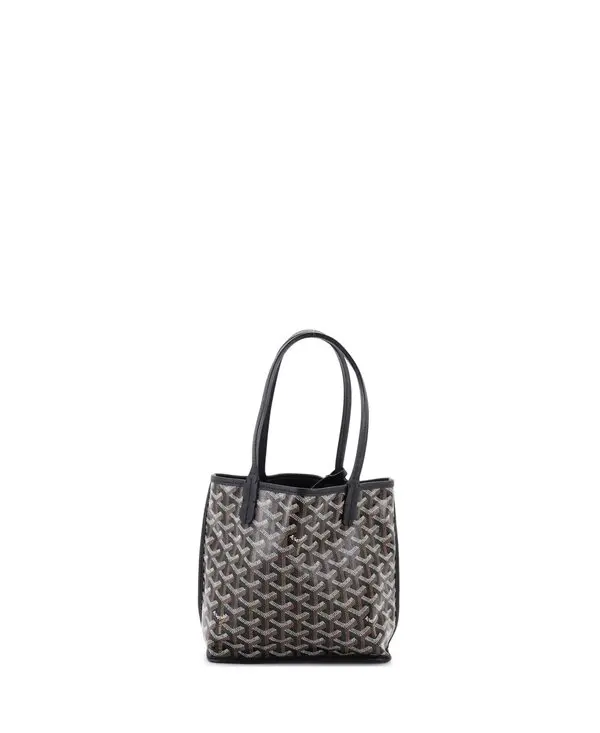 Goyard Anjou Reversible Tote Coated Canvas - Black