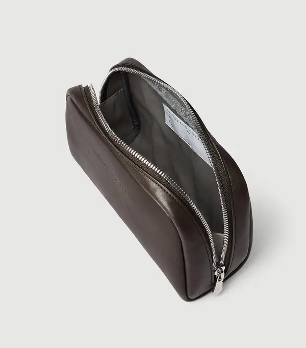 Brunello Cucinelli Leather Beauty Case