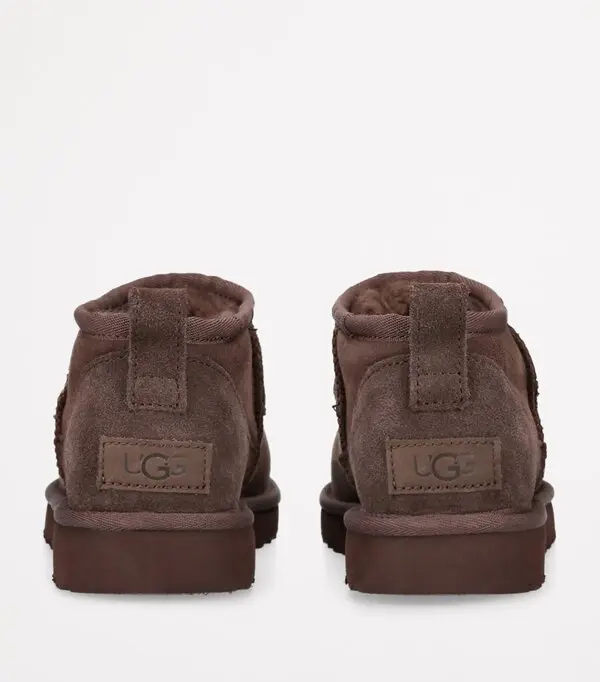 UGG Suede Classic Ultra Mini Boots - Brown