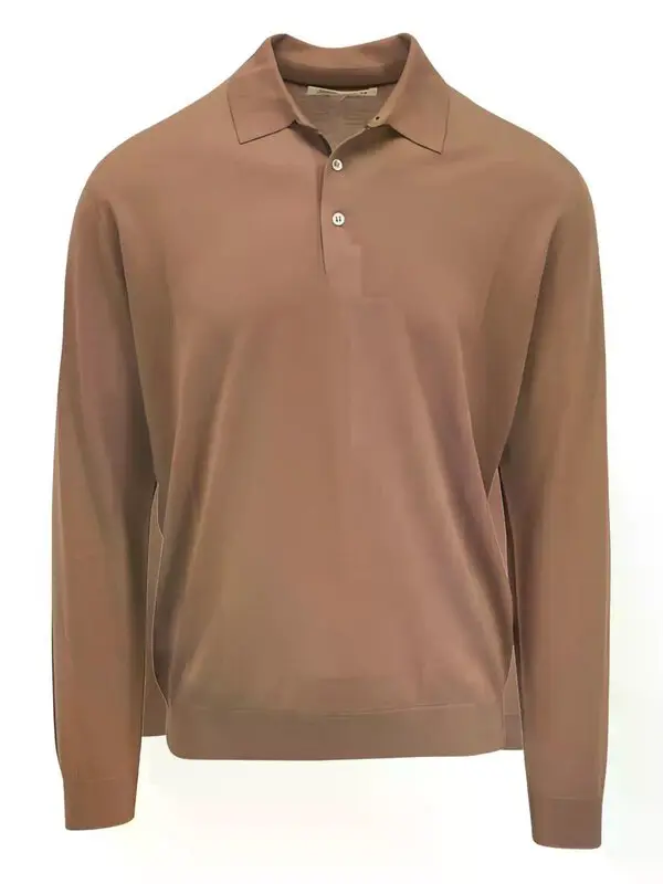 MAURIZIO BALDASSARI Button Collar Polo Shirt