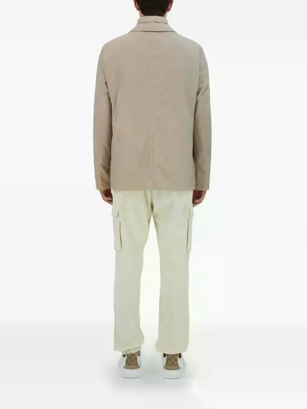 Herno Quilted Single-breasted Blazer