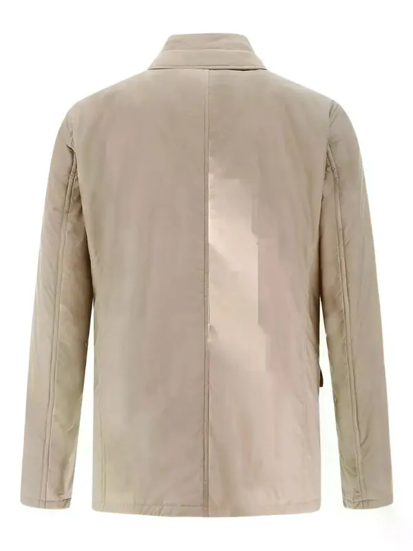 Herno Quilted Single-breasted Blazer