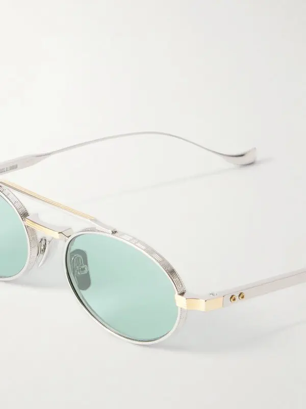 CUTLER AND GROSS 1427 Round-frame Sunglasses