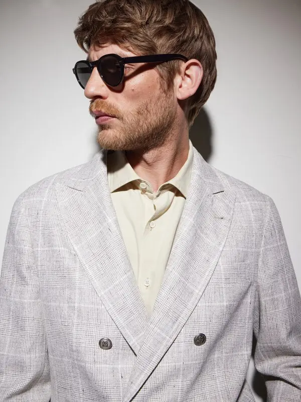 Garrett Leight Mcnally Oval-frame Sunglasses