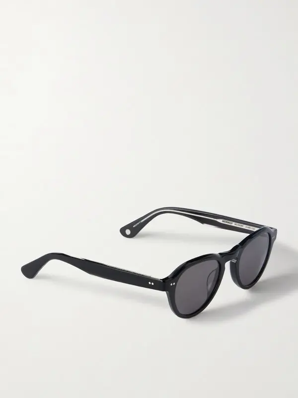 Garrett Leight Mcnally Oval-frame Sunglasses