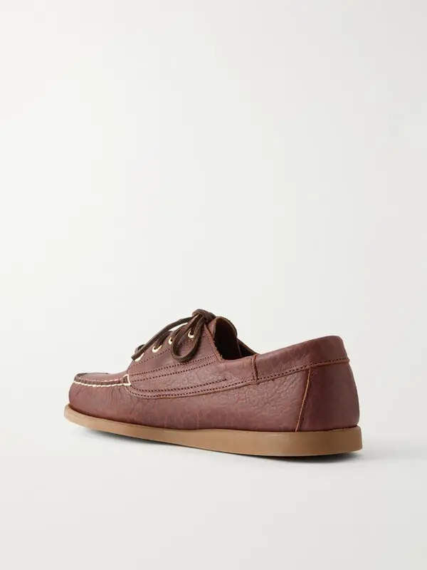 SEBAGO Askook Momoth Full-grained Leather Boat Shoes
