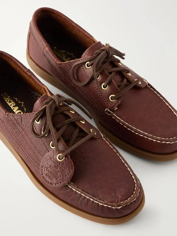 SEBAGO Askook Momoth Full-grained Leather Boat Shoes
