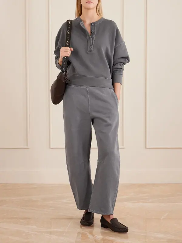 Citizens Of Humanity Cotton-blend Fleece Sweatshirt - Gray