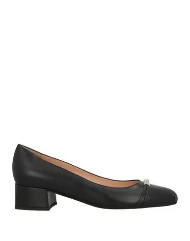 Bally Leather Pumps With Appliqués
