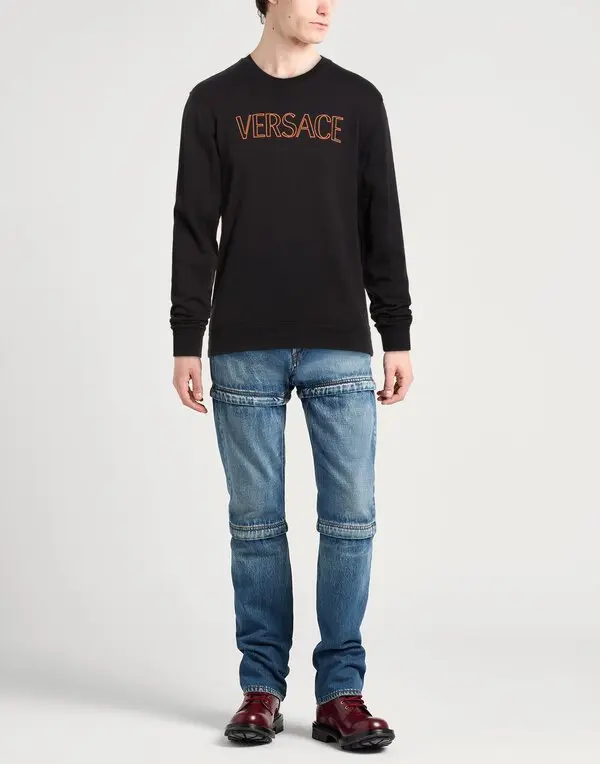 Versace Sweatshirt With Embroidered Logo