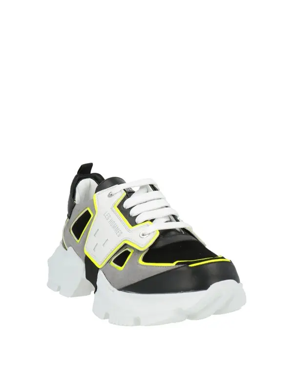 LES HOMMES Leather Sneakers