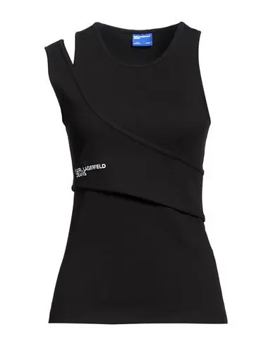 Karl Lagerfeld Organic Cotton Tank Top - Black