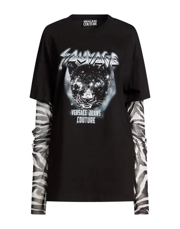 Versace Printed Long Sleeve T-shirt