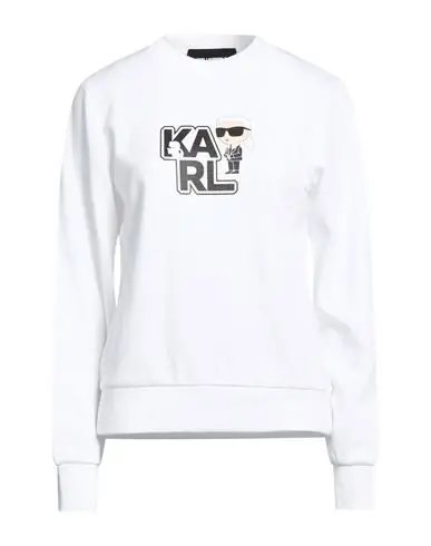Karl Lagerfeld Organic Cotton Sweatshirt - White