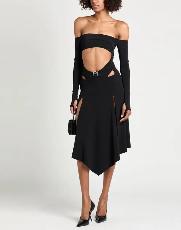 MUGLER Off-the-shoulder Cutout Bodysuit