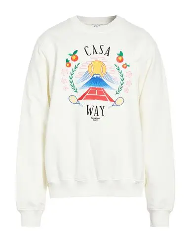 Casablanca Organic Cotton Sweatshirt - Off White