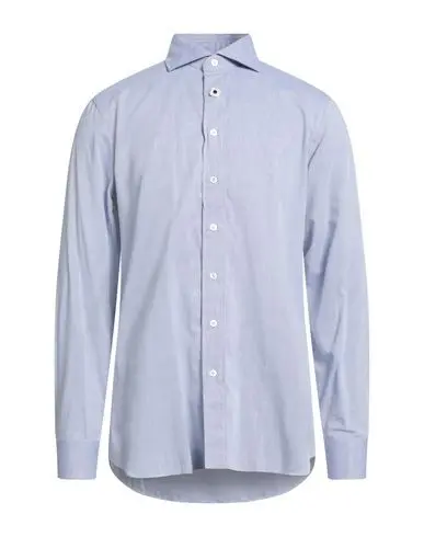 LARDINI Shirt Size Cotton, Wool - Blue