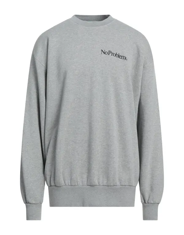 Aries Sweatshirt Size Cotton - Grey