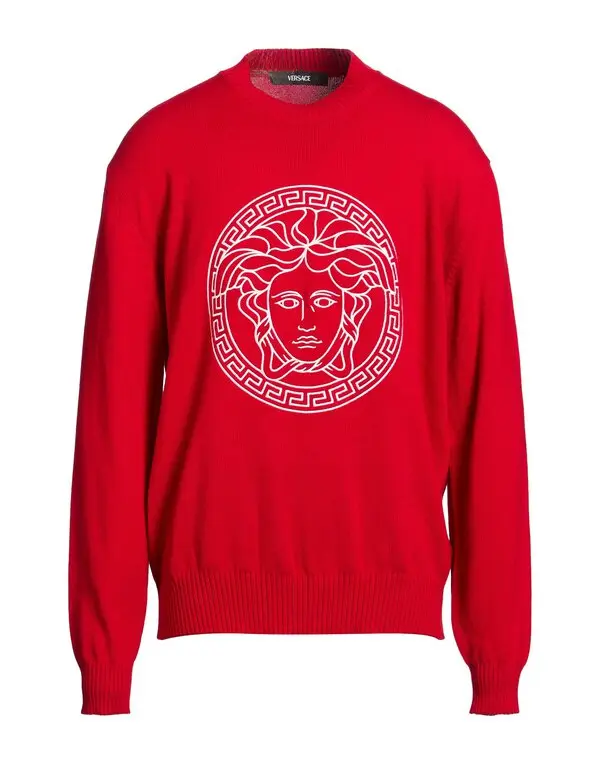 Versace Crewneck Cotton Sweater