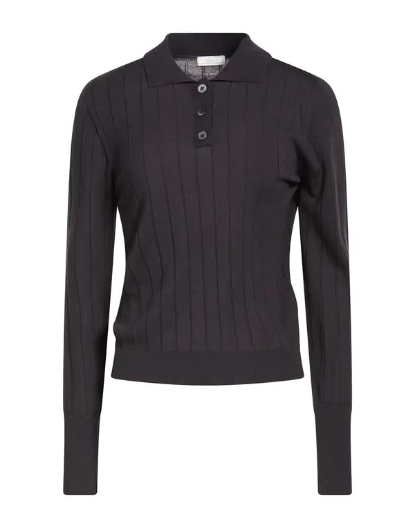 Peserico Merino Wool Buttoned Neckline Sweater