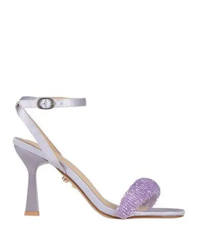 TWENTY FOUR HAITCH Sandals Blush Size Synthetic Material, Textile Fibers - Purple