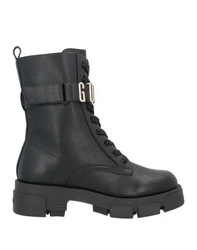 Guess Ankle Boots Size Soft Leather - Black