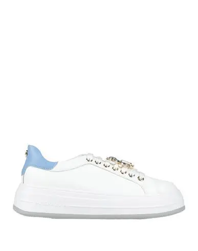 APEPAZZA Sport Sneakers Size Leather, Synthetisches Material - White