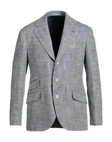 Brunello Cucinelli Blazer Size Silk, Linen, Cotton, Polyamide - Navy