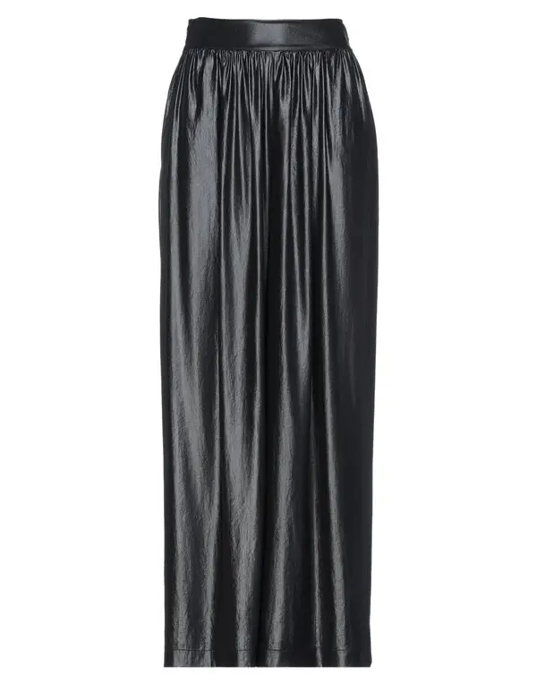 MARC ELLIS Wide Leg Coated Pants