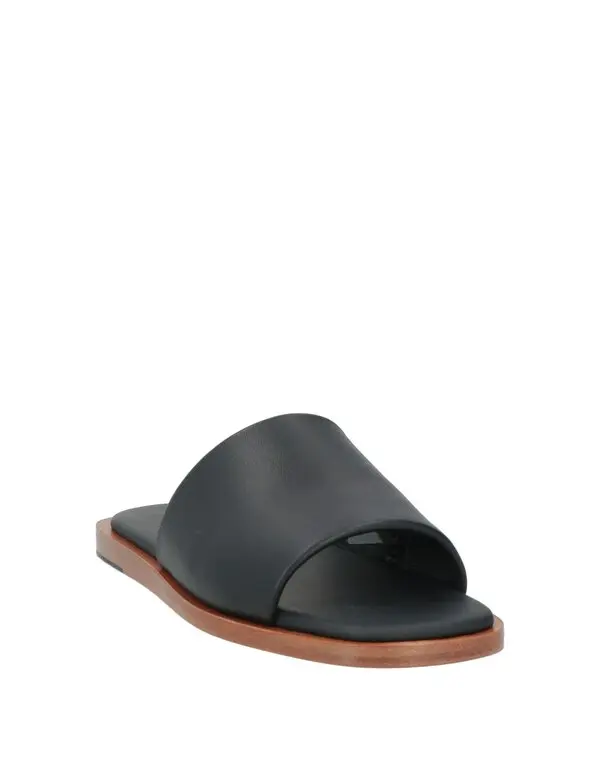 Bally Leather Slide Sandals
