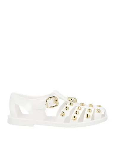 Moschino Fisherman Sandals - White