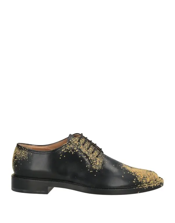 MAISON MARGIELA Lace-up Leather Derby Shoes - Black